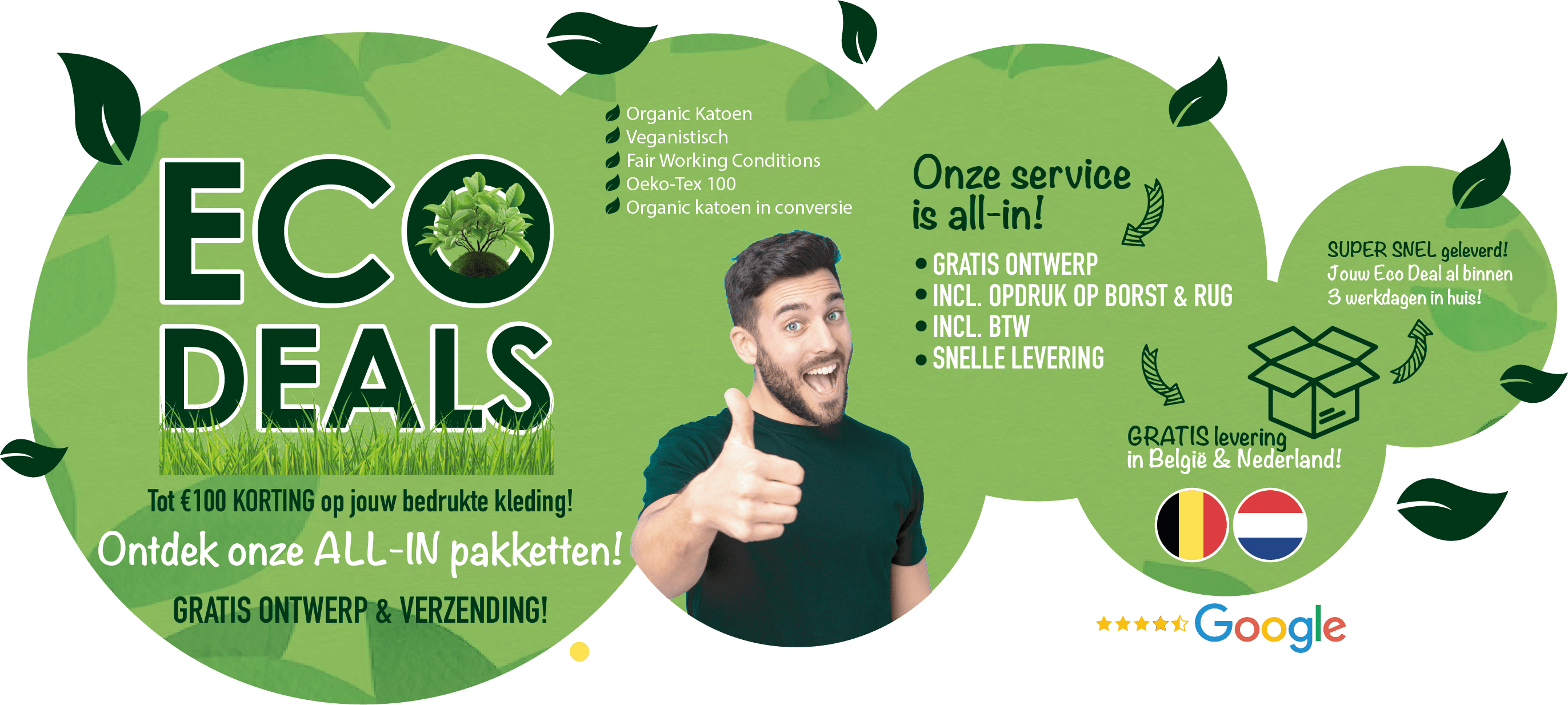 Arttra-Design - ECO DEALS - Goedkoop kleding bedrukken - GRATIS verzending